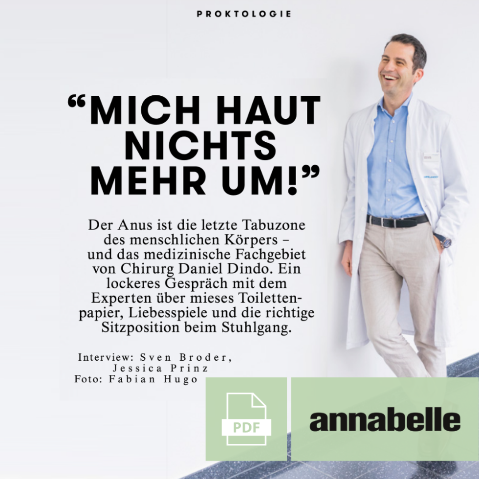 PD Dr. med. Daniel Dindo | Proctomed